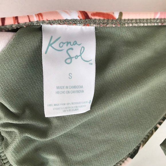 Kona Sol | Swim | Kona Sol Tropical Floral Bikini | Poshmark